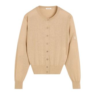 By Malene Birger Dunkelsand Cardigan Montie - - Knitwear - Damen - Braun - XS