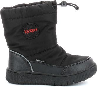 Kickers Atlak Stiefelette,Jungen, Schwarz, 28 EU