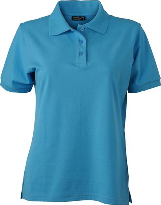 James & Nicholson Damen Classic Polo Ladies Poloshirt, Blau (Sky-Blue), 36 (Herstellergr&ouml;&szlig;e: M)