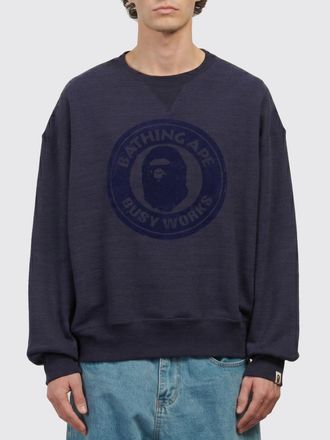 A Bathing Ape Sweatshirt Homme couleur Bleu Marine