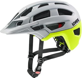 Uvex Finale 2.0 - sicherer MTB-Helm für Damen und Herren - individuelle Größenanpassung - erweiterbar mit LED-Licht - Rhino-neon Yellow matt - 52-57 cm