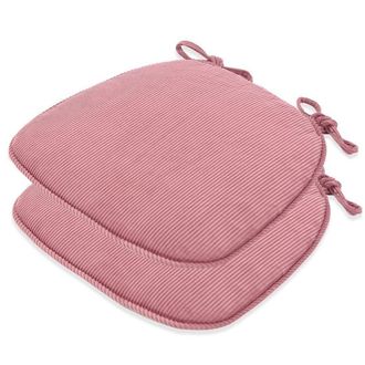 Generic 2/4/6/8 Packungen Esszimmerstuhlkissen, rutschfeste K&uuml;chenstuhlpolster, Sitzkissenpolster Mit Maschinenwaschbarem Bezug