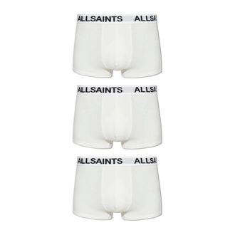 AllSaints Homme, Sous-v&ecirc;tements, Blanc, Taille: S Boxer Briefs Three-Pack