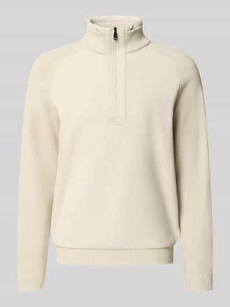 HUGO BOSS Regular Fit Teddyjacke aus Viskose-Mix Modell Teddy