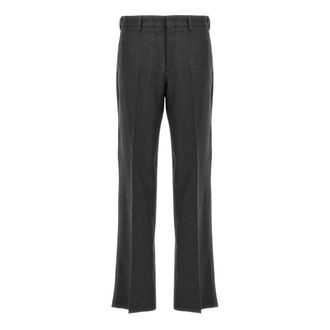 Fendi Kaschmirhose - - Trousers - Herren - Grau - M
