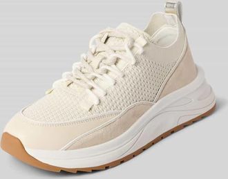 Marc Cain Sneaker mit Strukturmuster und Schn&uuml;rung