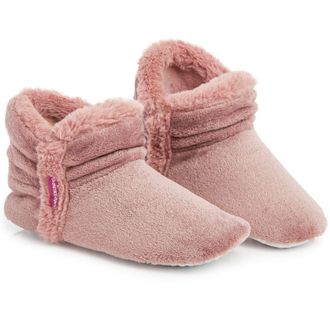 Dunlop Dunlop Hausschuhe Damen Stiefel, Superkuschelig Pantoffeln Winter Memory Foam Plüsch Bequem Warme Anti Rutsch Slipper, Stiefelie Hausschuhe Drinnen Dr