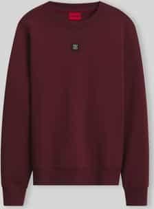 HUGO BOSS Sweatshirt mit Logo-Patch Modell Dettil