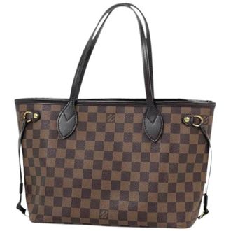 Louis Vuitton Sac cabas Damier Canvas Pre-owned - Femme - Pre-owned - Brun - Taille: ONE Size