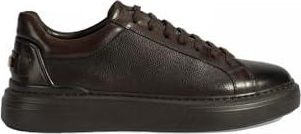 Desa Chaussures &agrave; Lacets d&eacute;contract&eacute;es Man - Tige en Cuir, Bout Rond, Semelle Plate synth&eacute;tique, Respirantes | Brun - 44