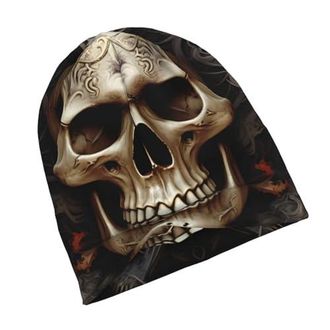 Generic Bonnets Crânes Bonnet en Tricot Coupe-Vent Extensible Bonnet Hiver pour Randonnée Ski Course À Pied