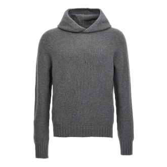 Maryya Wool Hooded Sweater - - Sweatshirts & Hoodies - Herren - Grau - XL