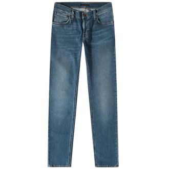Nudie Jeans Tight Terry - - Jeans - Herren - Blau - W33 L32