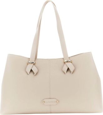Caf&egrave;noir Femme, Sacs, Beige, Taille: ONE Size Sac bandouli&egrave;re &agrave; trois compartiments