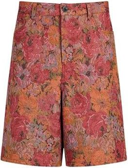 Les Deux Short Ryder Jacquard imprim&eacute; fleuri