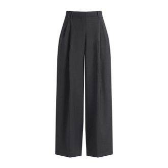 Max Mara Smmtaro Weite Hose - - Trousers - Damen - Schwarzk - XS