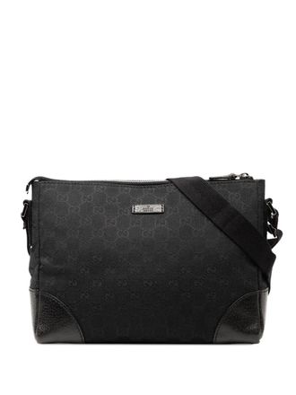 Gucci 2000-2015 GG Canvas crossbody bag - Noir