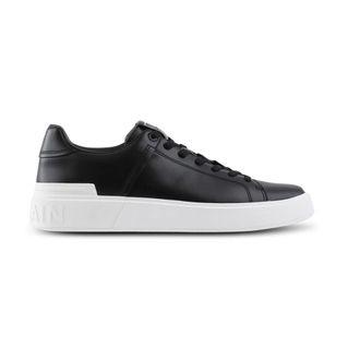 Balmain B-Court Trainer aus Kalbsleder - - Shoes - Damen - Schwarzk - 36 EU