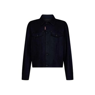Dsquared2 Hemdjacke - - Jackets - Herren - Blau - XL