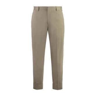PT01 Anzughose mit taillierter Passform - - Trousers - Herren - Beige - S