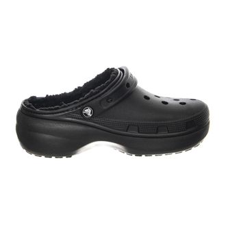 Crocs Femme, Chaussures, Noir, Taille: 37 EU Classic Platform Lined Clog
