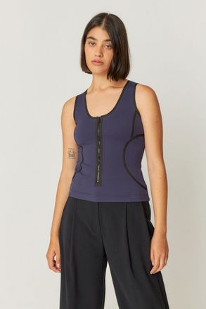 SKFK Damen vegan T-Shirt Irane Marineblau