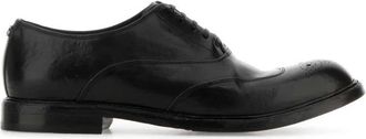 Dolce & Gabbana Homme, Chaussures, Noir, Taille: 42 1/2 EU Marsala Oxford