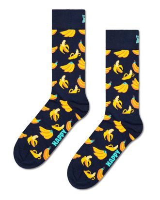 Happy Socks Socken mit Stretch und Bananen-Motiven in