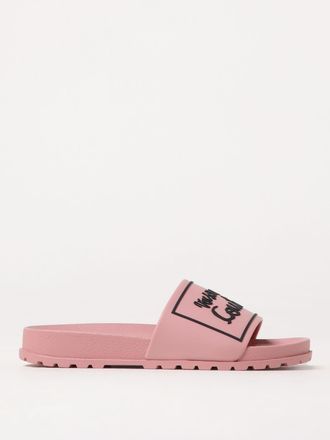 Versace Jeans Couture Flache Sandalen VERSACE JEANS COUTURE Damen Farbe Pink