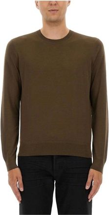 Tom Ford Homme, Tops, Gris, Taille: XL Long Sleeve Hauts