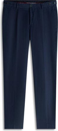 Tommy Hilfiger Vorgewaschene Leinenhose New York Label, Tapered Fit in