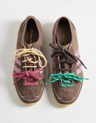 adidas Originals Japan Decon baskets marron avec lacets doubles