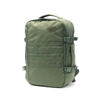 Cabinzero Unisex Military 36L Ultra Light Cabin Bag with Luggage TRACKERS. Rucksack, Mystic Green