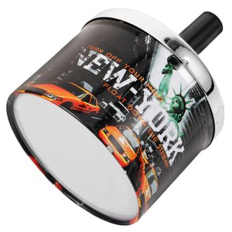 Cabilock Metallaschenbecher Runder Aschenbecher F&uuml;r Zigaretten Retro-aschenbecher Autoaschenbecher Mit Automatischer L&ouml;schung F&uuml;r Home Office Tischaschenbecher