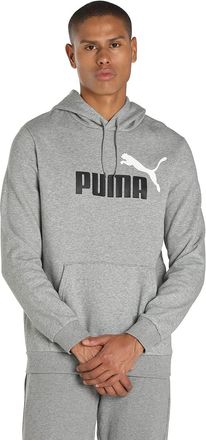 Puma ESS+ 2 Col Big Logo Pullover f&uuml;r Herren, XL, Mittelgrau, W&auml;rme