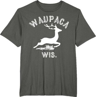 MathWare Dustin Nerdy Vintage Waupaca Fremd Fan Geschenk T-Shirt