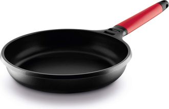 Castey 2-I22 Pfanne, Aluminium, 22 cm, Rot