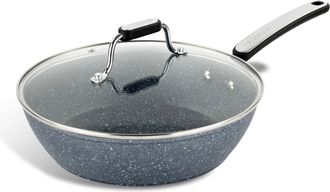 Scoville Expert Neverstick+ 26 cm Schmorpfanne, tiefe Antihaft-Pfanne mit Deckel, geeignet f&uuml;r alle Herdarten einschlie&szlig;lich Induktion, sp&uuml;lmaschinenfest, PFOA