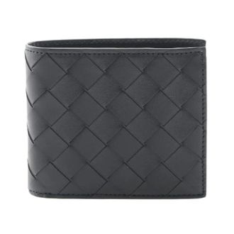 Bottega Veneta Portefeuille Bifold Pre-owned en cuir Intrecciato - Homme - Pre-owned - Noir - Taille: ONE Size