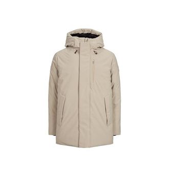 Save The Duck Parka droite &agrave; capuche unie