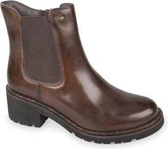 Valleverde Bottines Femme Valleverde17121 Cuir Noir ou Marron Chaussures Casual, marron, 38 EU
