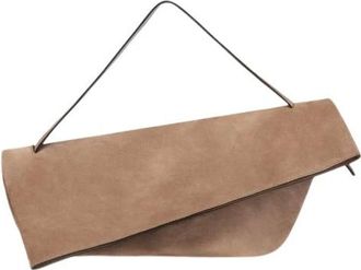 Alberta Ferretti Femme, Sacs, Brun, Taille: ONE Size Sac Souple en Daim
