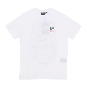 Dolly Noire Cyber Kaeru Nyobo Tee - - Tops - Herren - Wei&szlig; - S