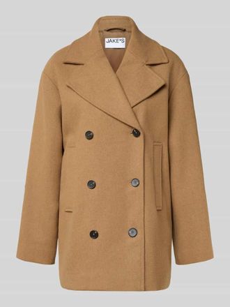 Jake*s Casual Relaxed Fit Jacke mit Woll-Viskose-Anteil