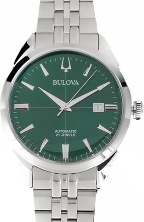 Bulova Femme, Accessoires, Vert, Taille: ONE Size Sutton Automatic Watch