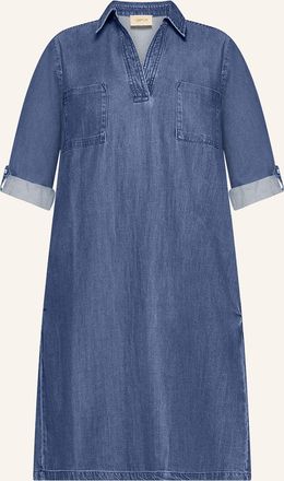 Cartoon Cartoon Kleid In Jeansoptik Mit 3/4-Arm blau