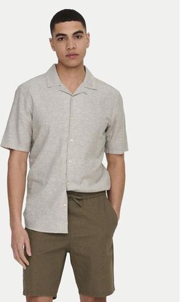 Only & Sons Hemd Caiden 22025116 Beige Slim Fit