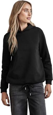 Street One A302976 Sweat &agrave; Capuche, Noir, 38 Femme