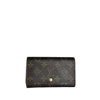 Louis Vuitton Portefeuille Pre-owned en toile Monogram - Femme - Pre-owned - Brun - Taille: ONE Size