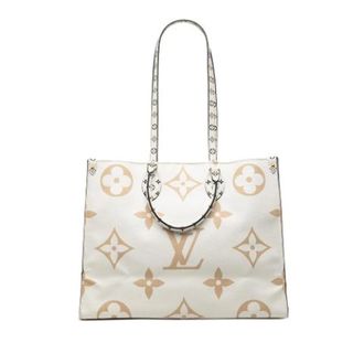 Louis Vuitton Pre-owned Onthego Tote Bag - - Pre-owned - Damen - Beige - ONE SIZE